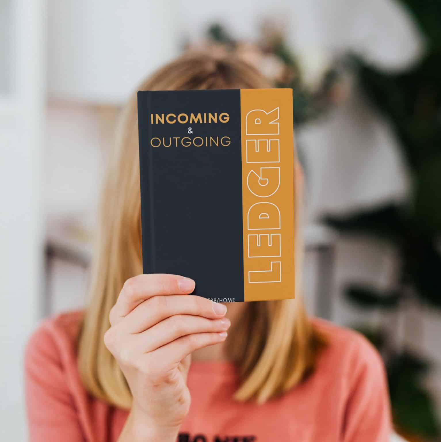 Incoming and Outgoing Book | Simple, Easy & Effective Account Ledger ...